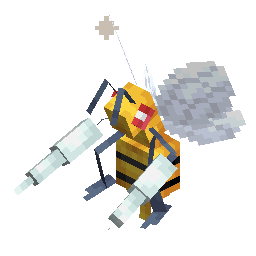 Beedrill-Mega | Cobblemon Pokedex